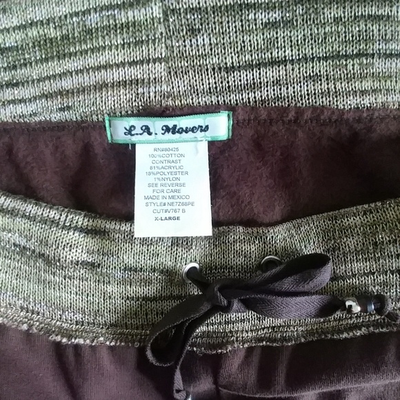 La Movers | Pants & Jumpsuits | La Movers Straight Leg Xl Chocolate ...